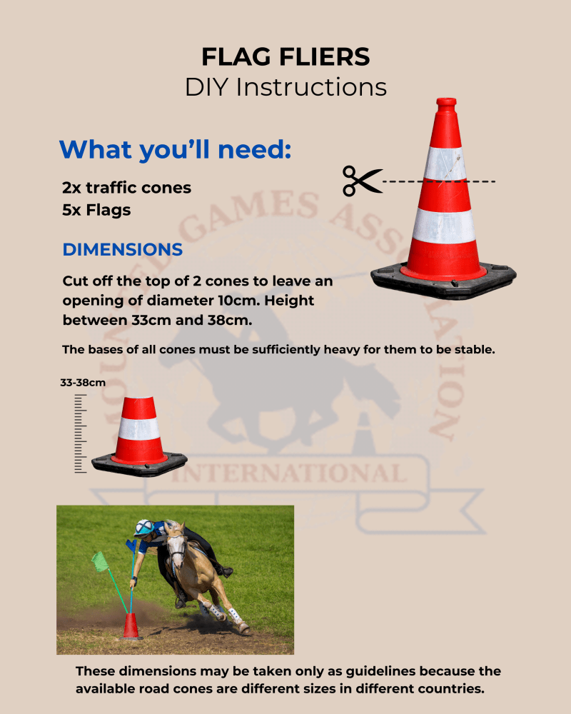 FLAG FLIERS - IMGA International Mounted Games Association
